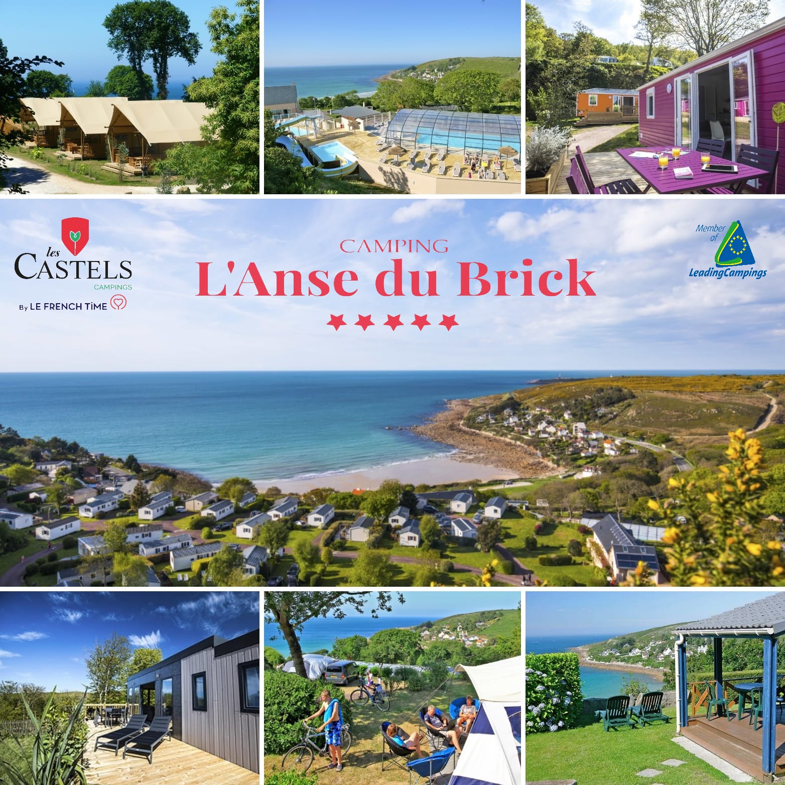 Castel Camping L'Anse du Brick | Au rendez-vous des Normands