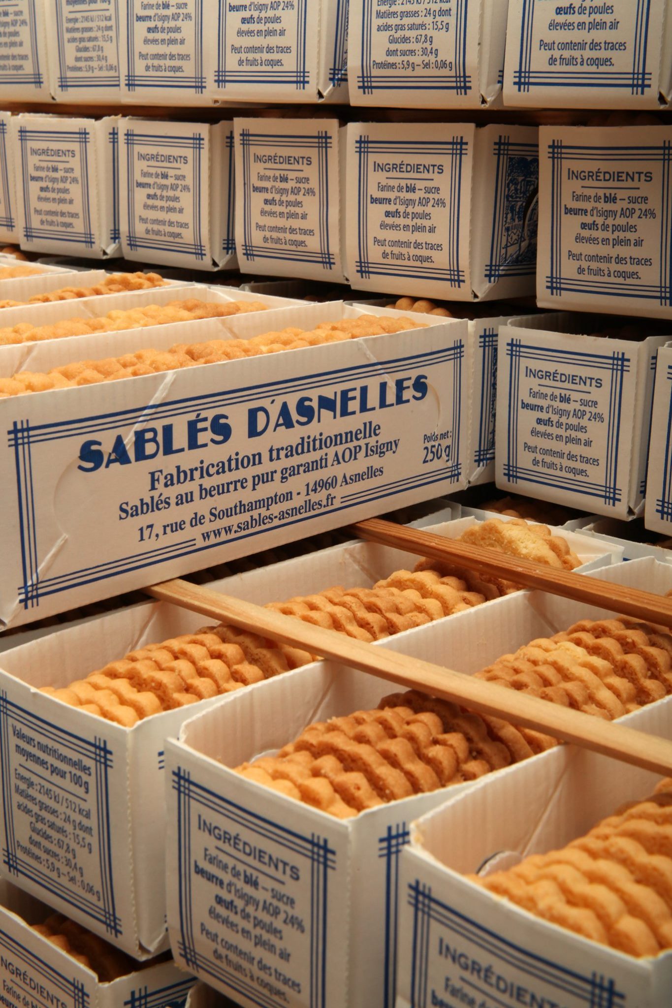 Les sablés d'Asnelles | Au rendez-vous des Normands